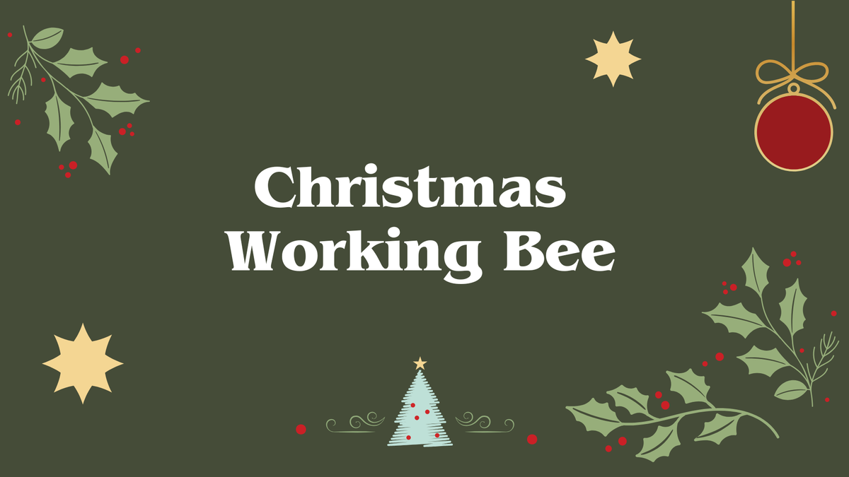 Christmas Working Bee | Gymea Baptist Church